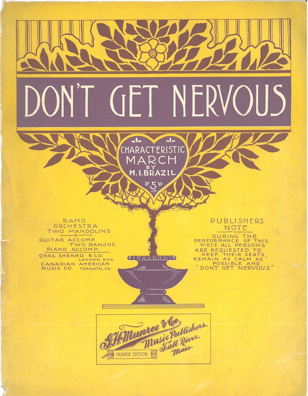 Don t Get Nervous Let s Rag Don t Get Nervous Let s Rag