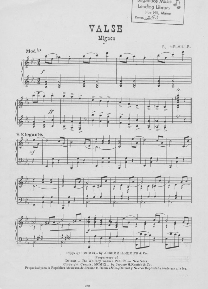 Valse Mignon – Let's rag